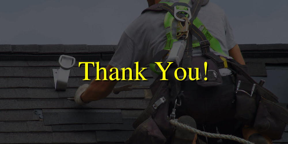 Same-Day Roof Repair Thank You | Peak Precision Contracting